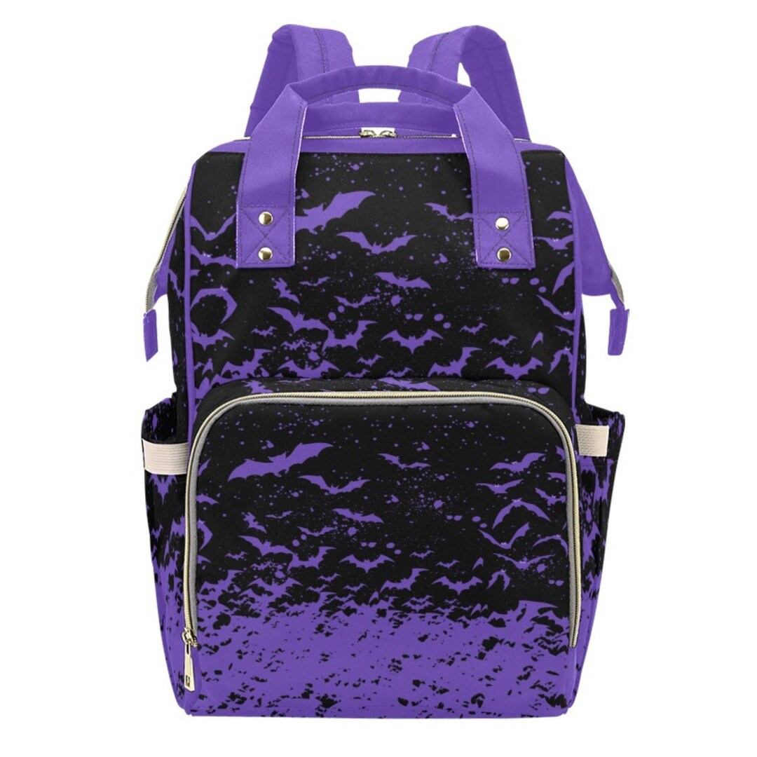 Gothic Bat Diaper Bag Alternative Backpack for Baby Unisex Diaper ...