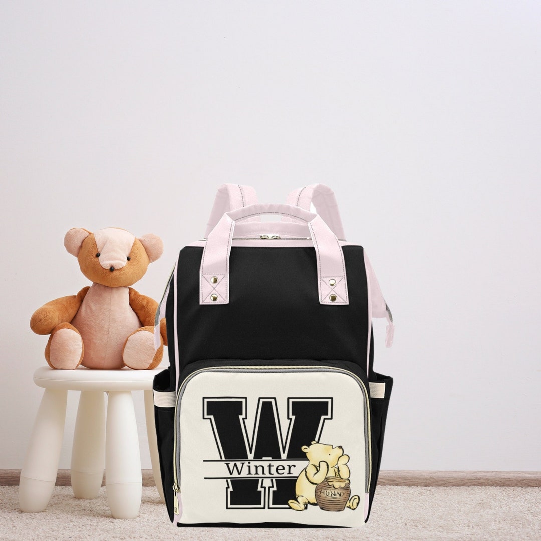 Personalised Monogram Name Diaper Bag-custom Name Kids Backpack-unisex ...