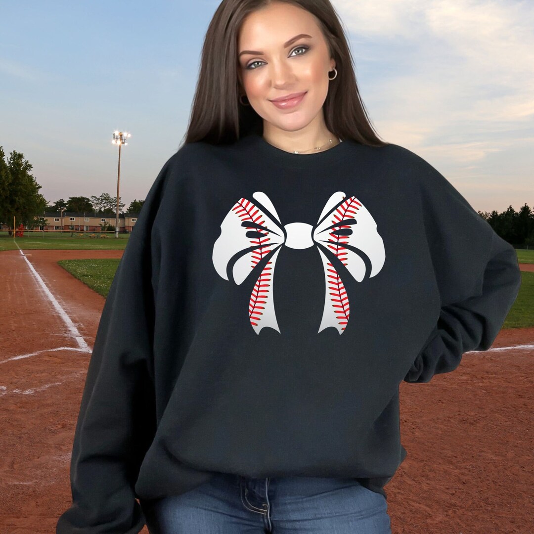 Baseball Bow Png-soft Ball Girl Era Png-baseball Sublimation Design ...