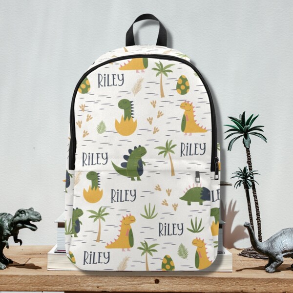 Dinosaur Backpack - Etsy
