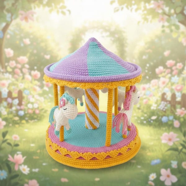 Merry Go Round Ride - Etsy