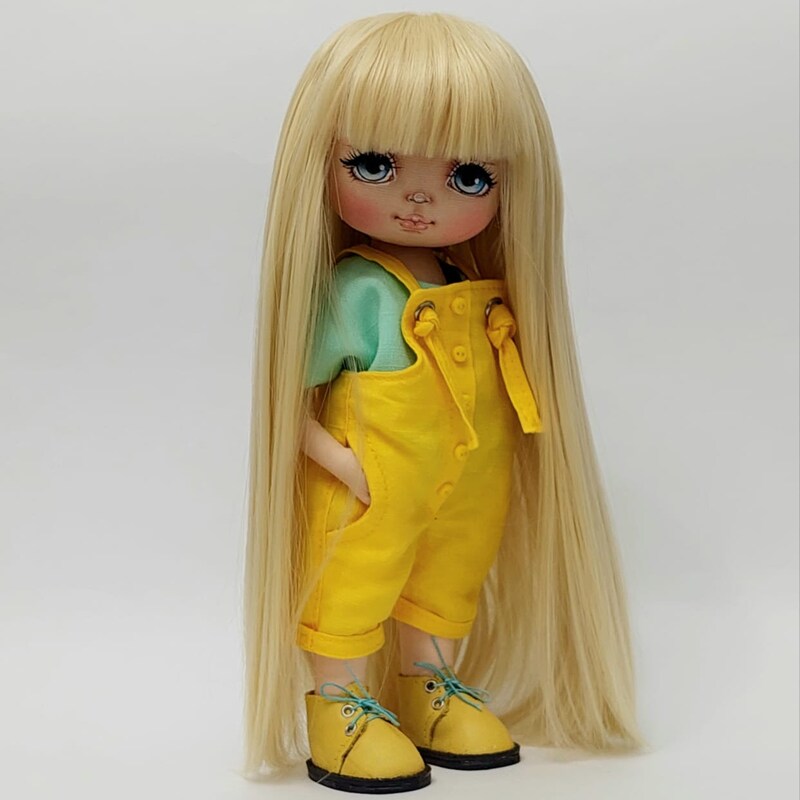 Textile Doll - Etsy