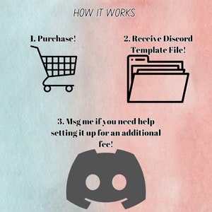 Elegant Discord Server Template - Etsy