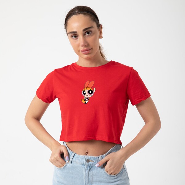 Powerpuff Girls Crop Tops - Etsy