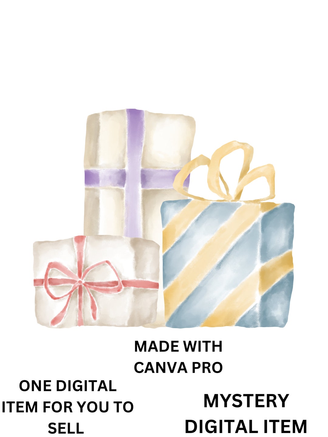 Digital Printable Mystery Box Printables That You Can Sell the - Etsy