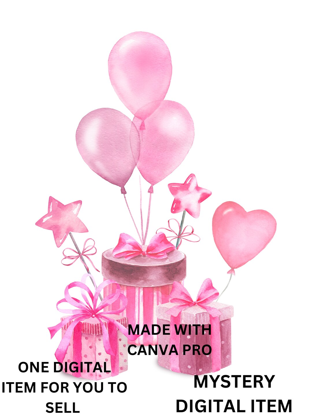 Digital Printable Mystery Box Printables That You Can Sell the - Etsy