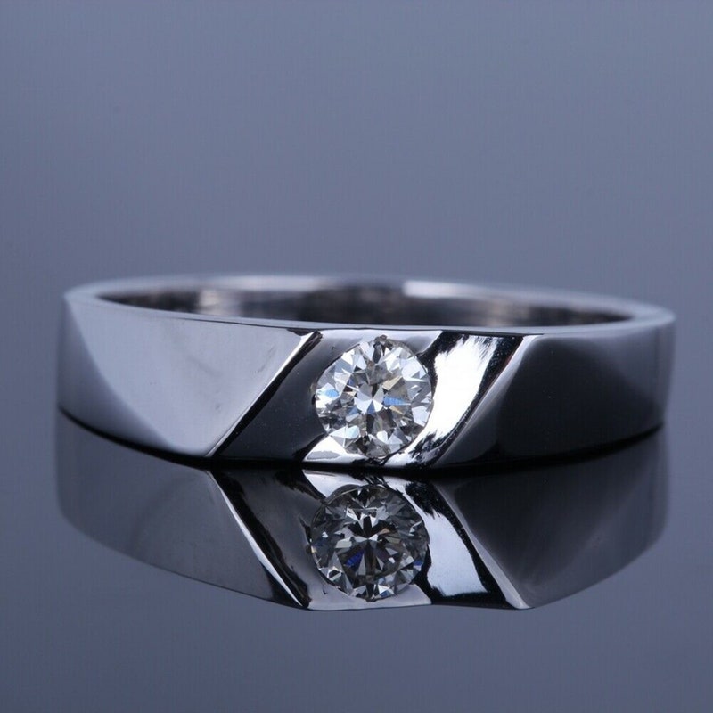 Tension Set Ring - Etsy