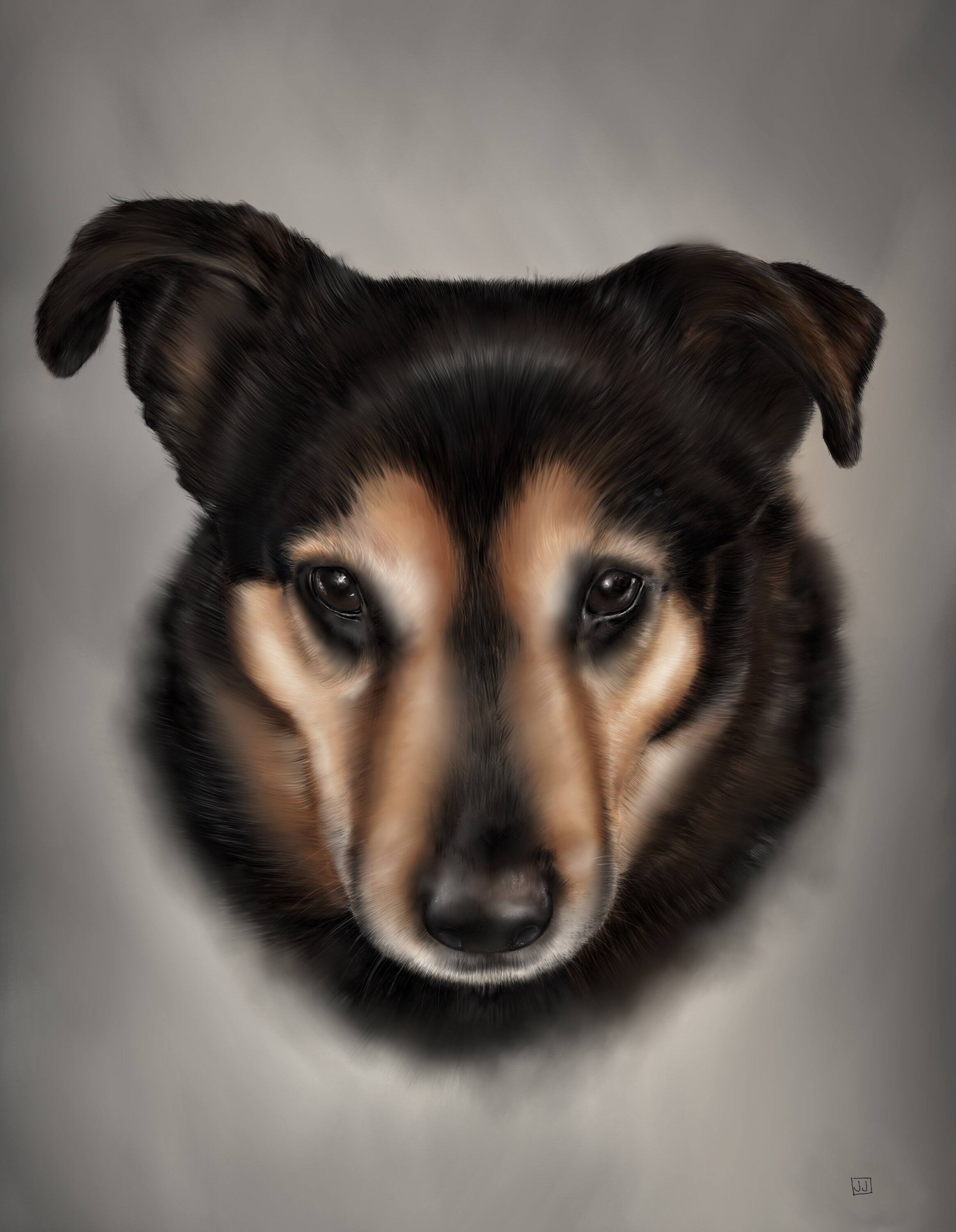 Custom Pet Portraits / Pet Memorial / Artist's Bespoke Pet Portraits ...