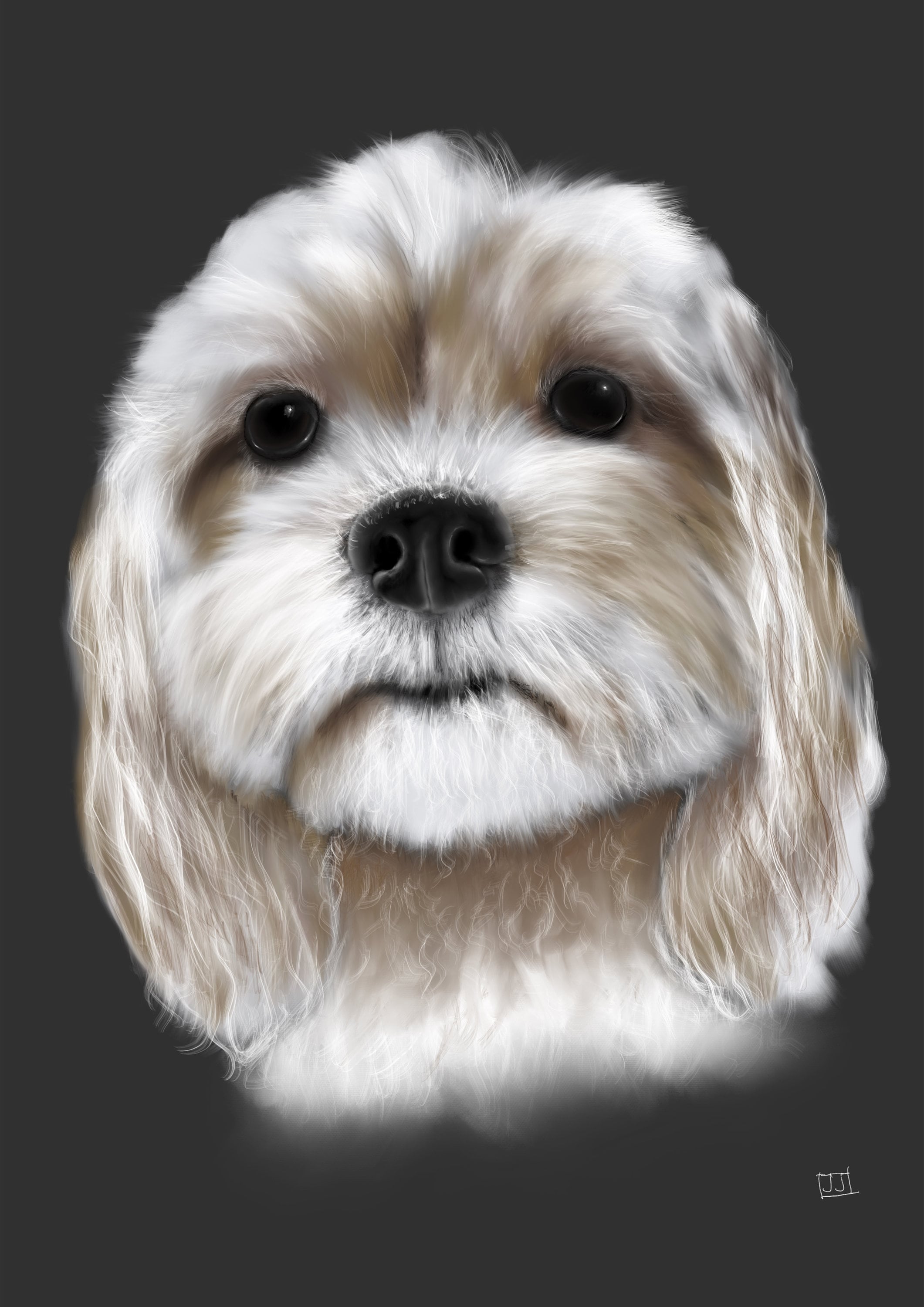 Custom Pet Portraits / Pet Memorial / Artist's Bespoke Pet Portraits ...