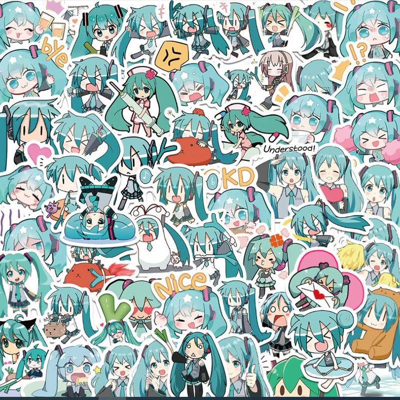 Hatsune Miku Sticker - Etsy