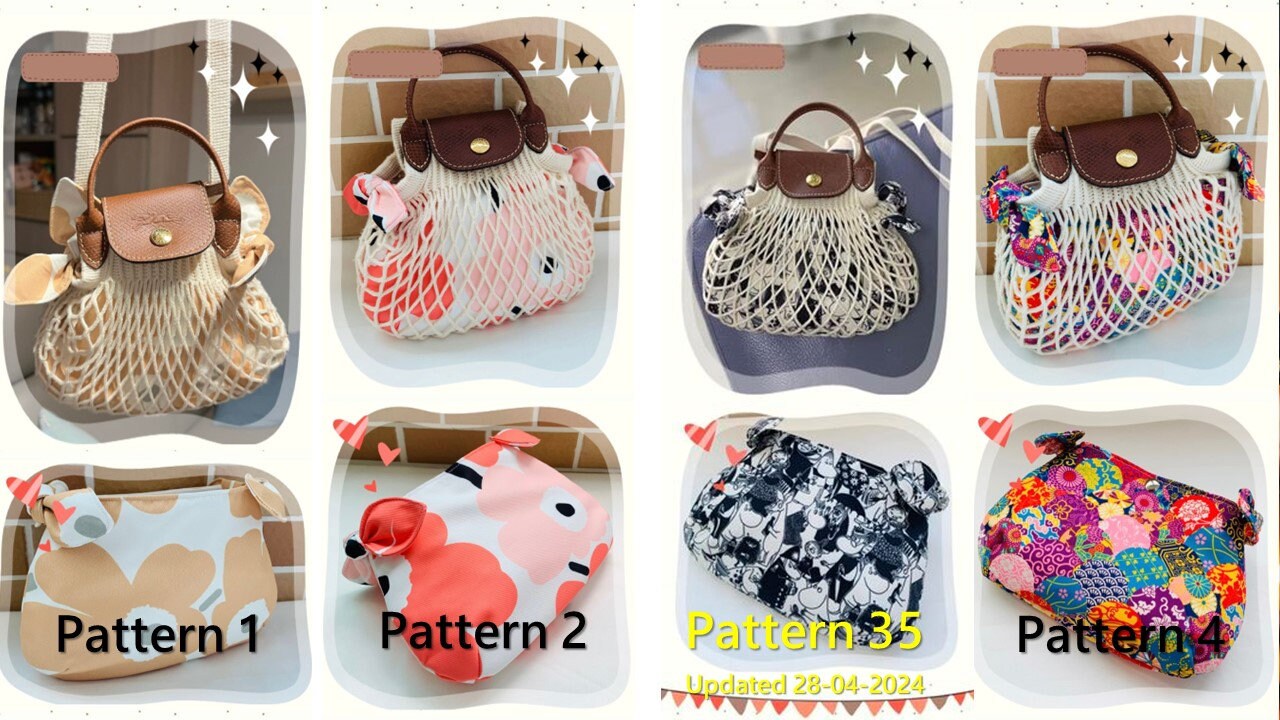 Handmade Bag Insert Inner Bag Bag Organizer for Longchamp Pliage Filet ...