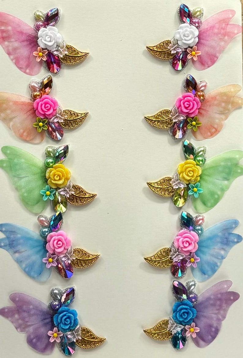 Butterfly Eyelashes | Face Painting Blings - Fairy Wings｜ Face Sticker ...