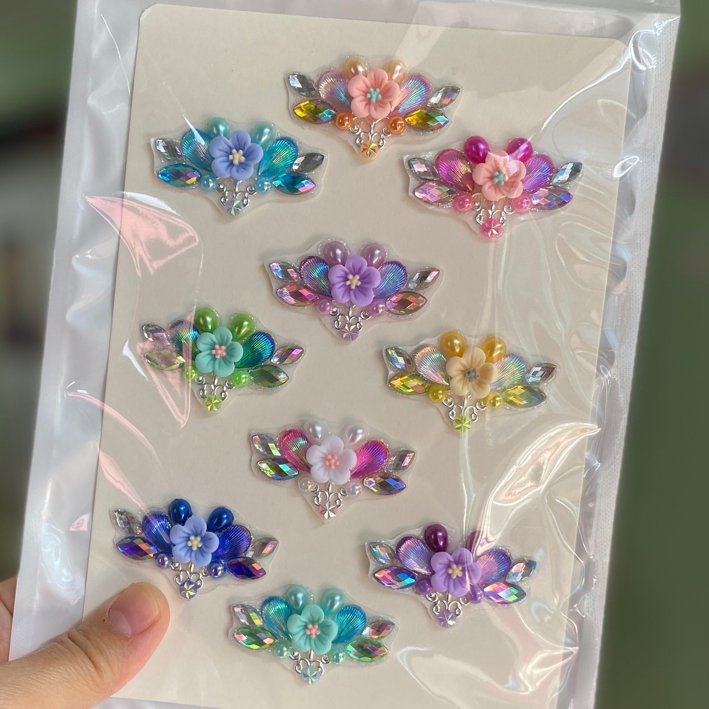 Face Painting Blings Face Sticker Face Bling - Etsy