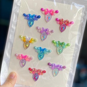 Face Painting Blings Face Sticker Face Bling - Etsy