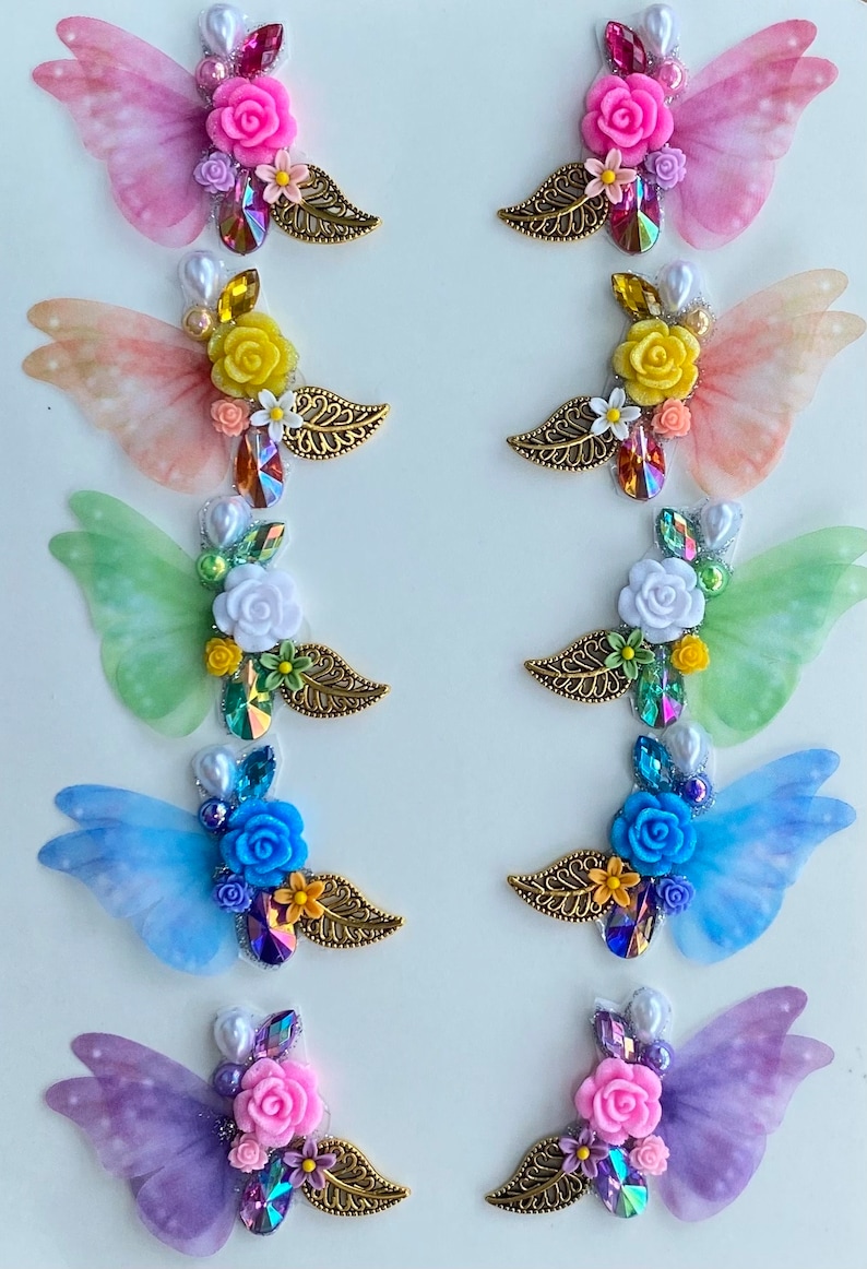 Butterfly Eyelashes | Face Painting Blings - Fairy Wings｜ Face Sticker ...