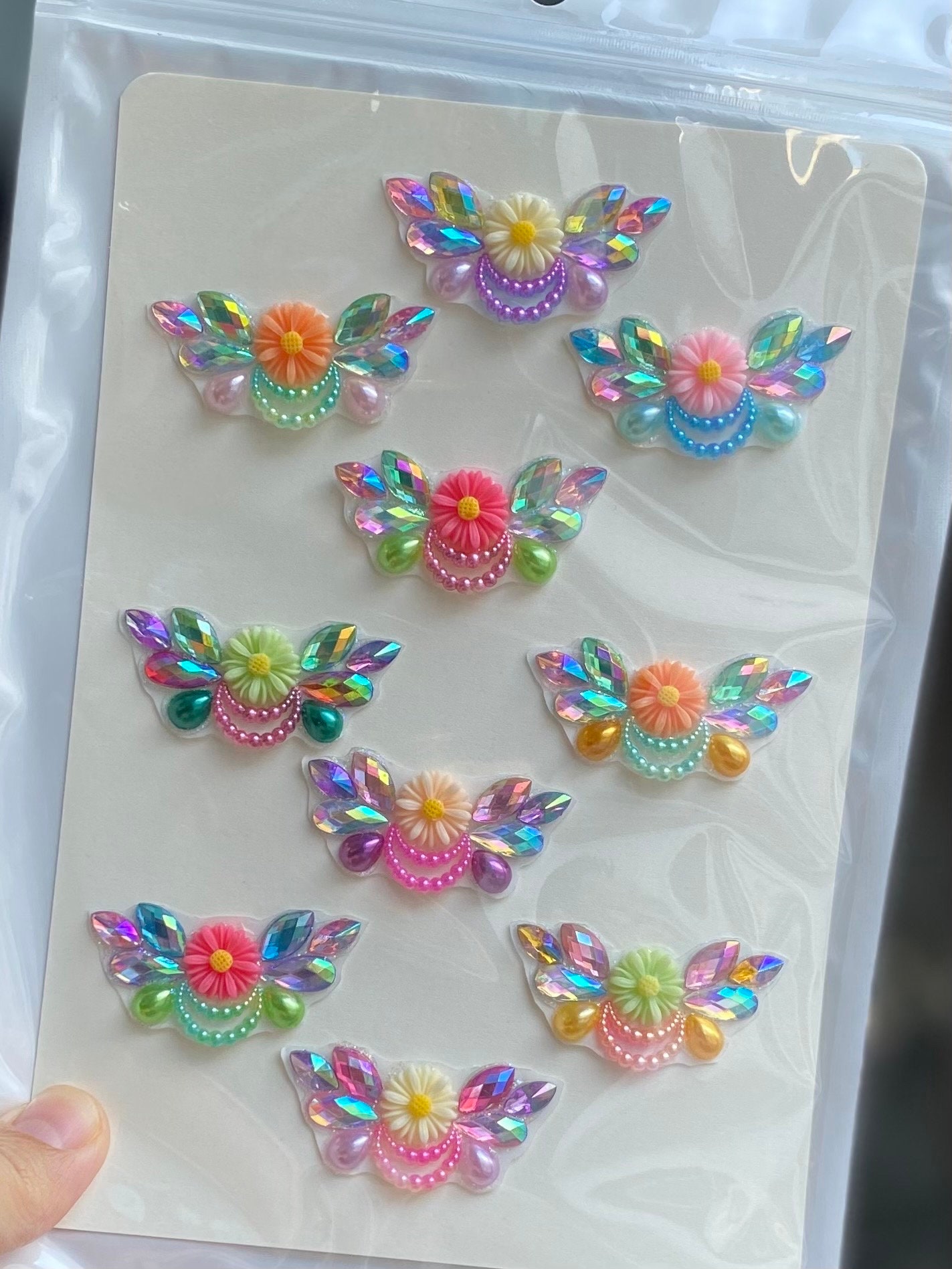 Face Painting Blings Face Sticker Face Bling - Etsy