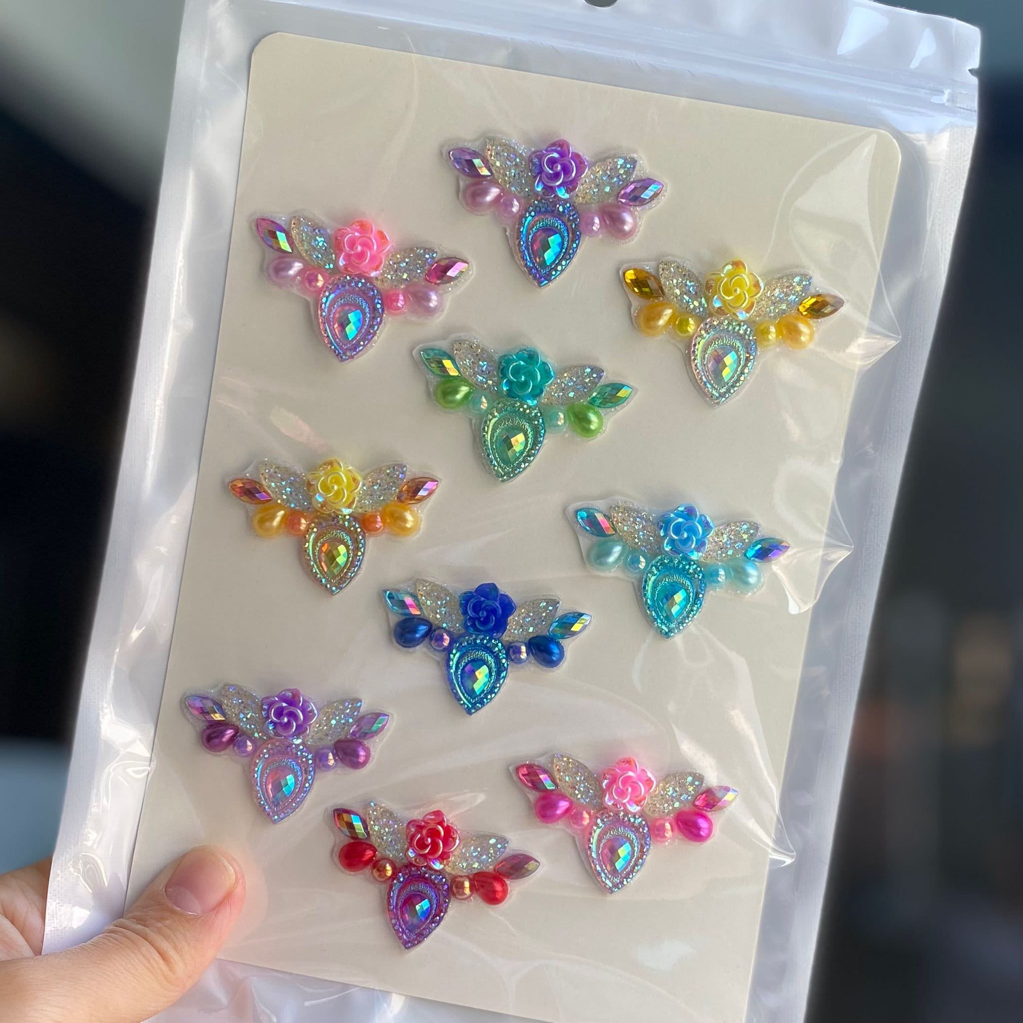 Face Painting Blings Face Sticker Face Bling - Etsy