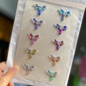 Face Painting Blings Face Sticker Face Bling - Etsy