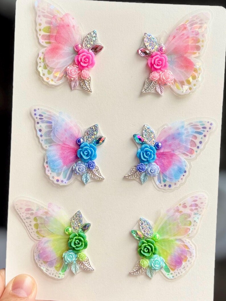 Butterfly Eyelashes | Face Painting Blings - Spring Fairy Wings｜ Face ...