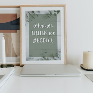 Inspirational Quote, Classroom Posters, Modern Farmhouse, Eucalyptus ...