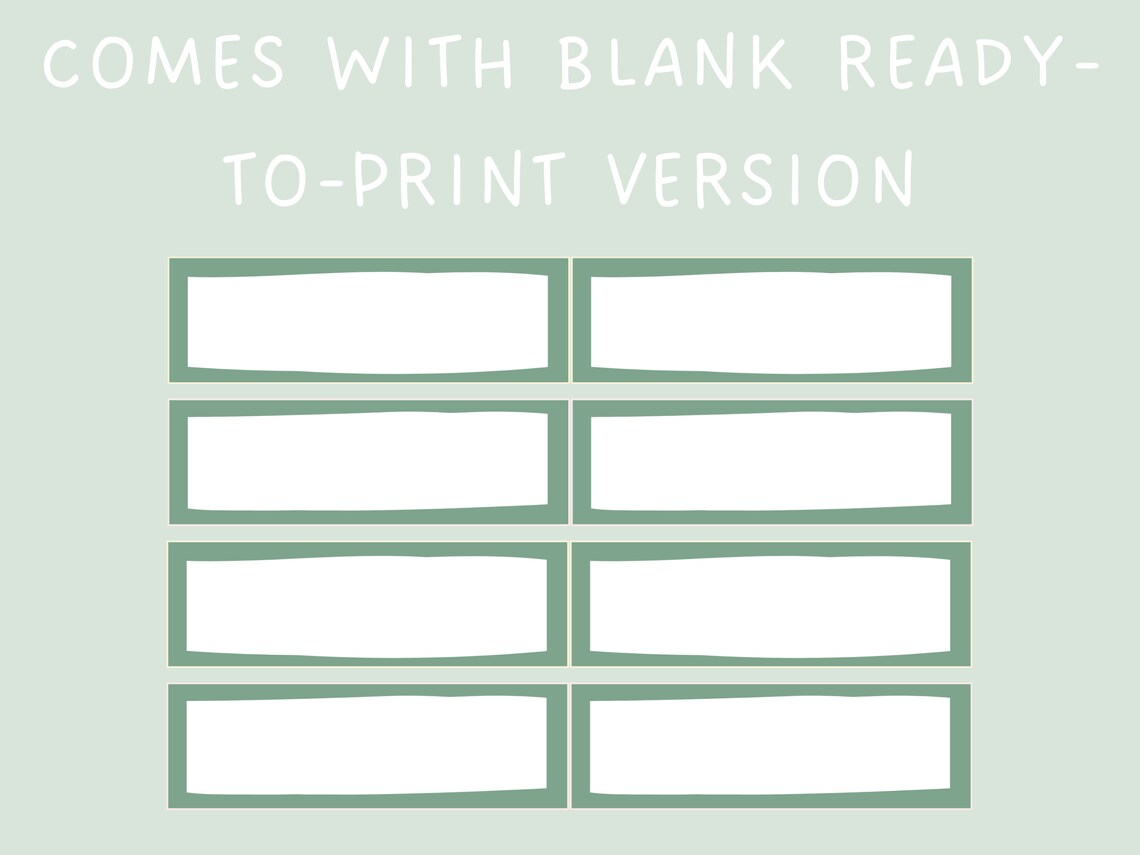 Modern Farmhouse Eucalyptus Themed Classroom Birthday Chart Display ...