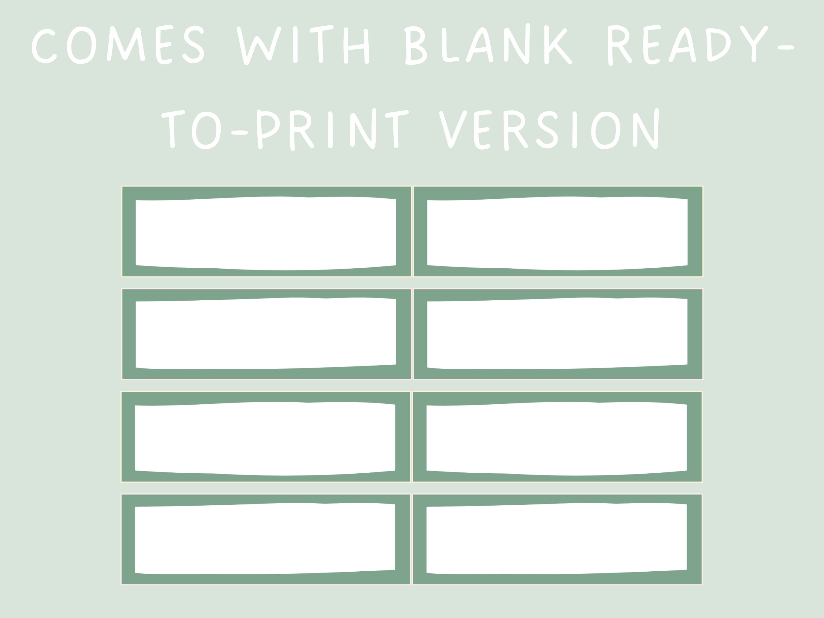 Modern Farmhouse Eucalyptus Themed Classroom Birthday Chart Display ...