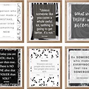 Black and White Themed Classroom Decor Bundle, Welcome Sign Birthday ...