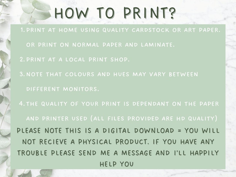 Modern Farmhouse Eucalyptus Themed Classroom Birthday Chart Display ...