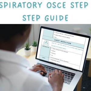 Full Respiratory Physical Exam Summary, Respiratory OSCE Step by Step ...