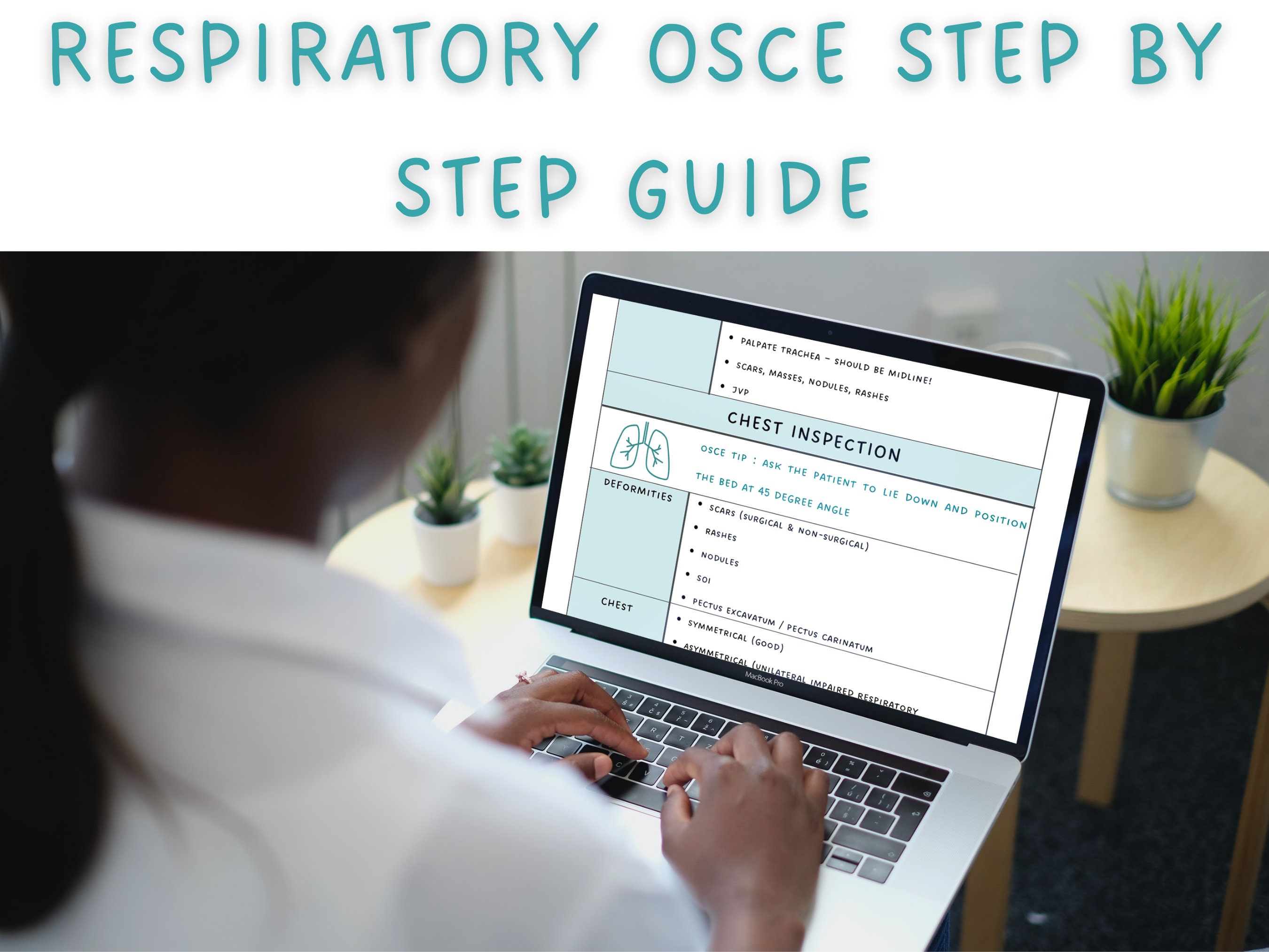Full Respiratory Physical Exam Summary, Respiratory OSCE Step by Step ...