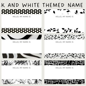 Black and White Themed Classroom Decor Bundle, Welcome Sign Birthday ...