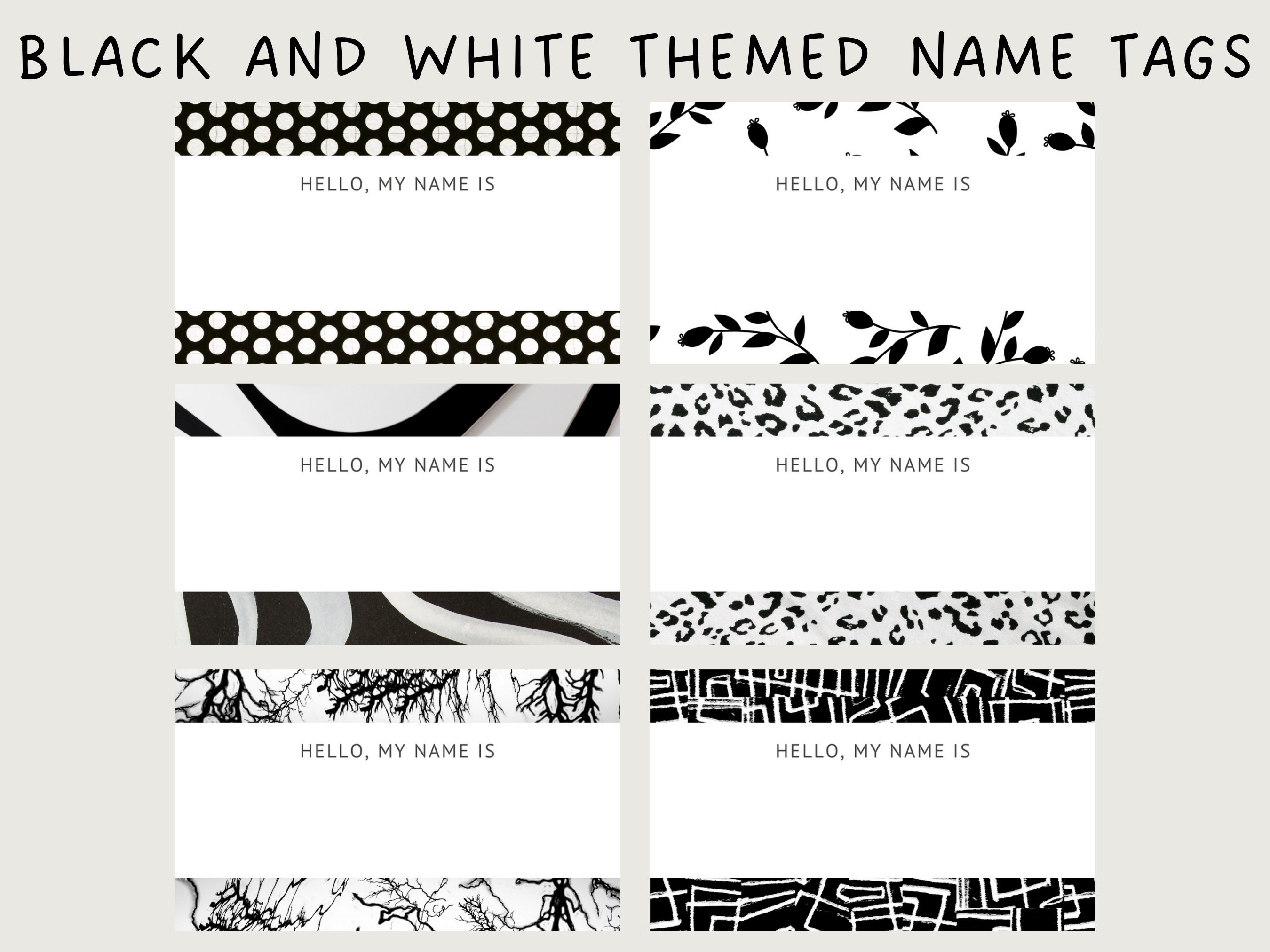 Black and White Themed Classroom Decor Bundle, Welcome Sign Birthday ...