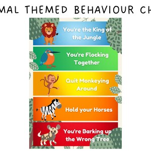 Classroom Decor Bundle Safari Display Welcome Sign Birthday - Etsy