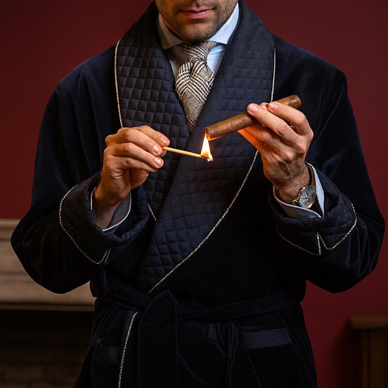 Mens Smoking Jacket - Etsy
