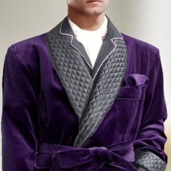 Silk Velvet Robe - Etsy