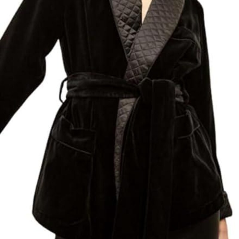 Velvet Smoking Robe - Etsy