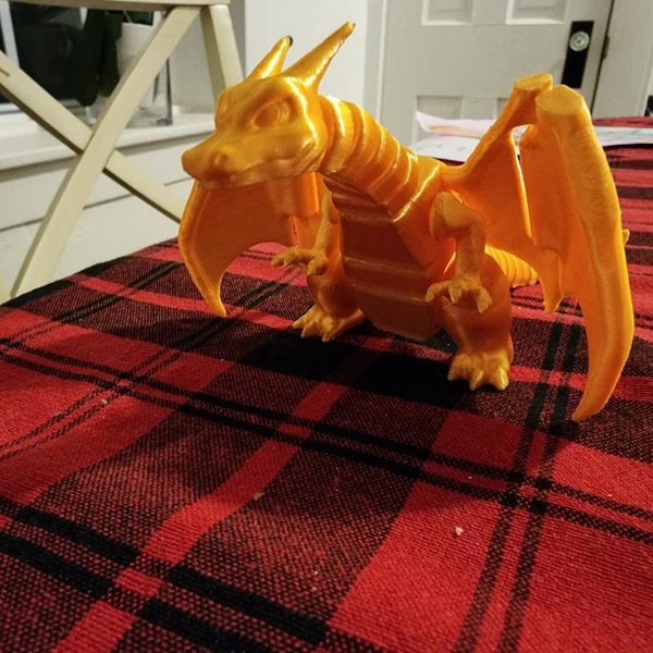 Articulated Charizard 3d Print - Etsy