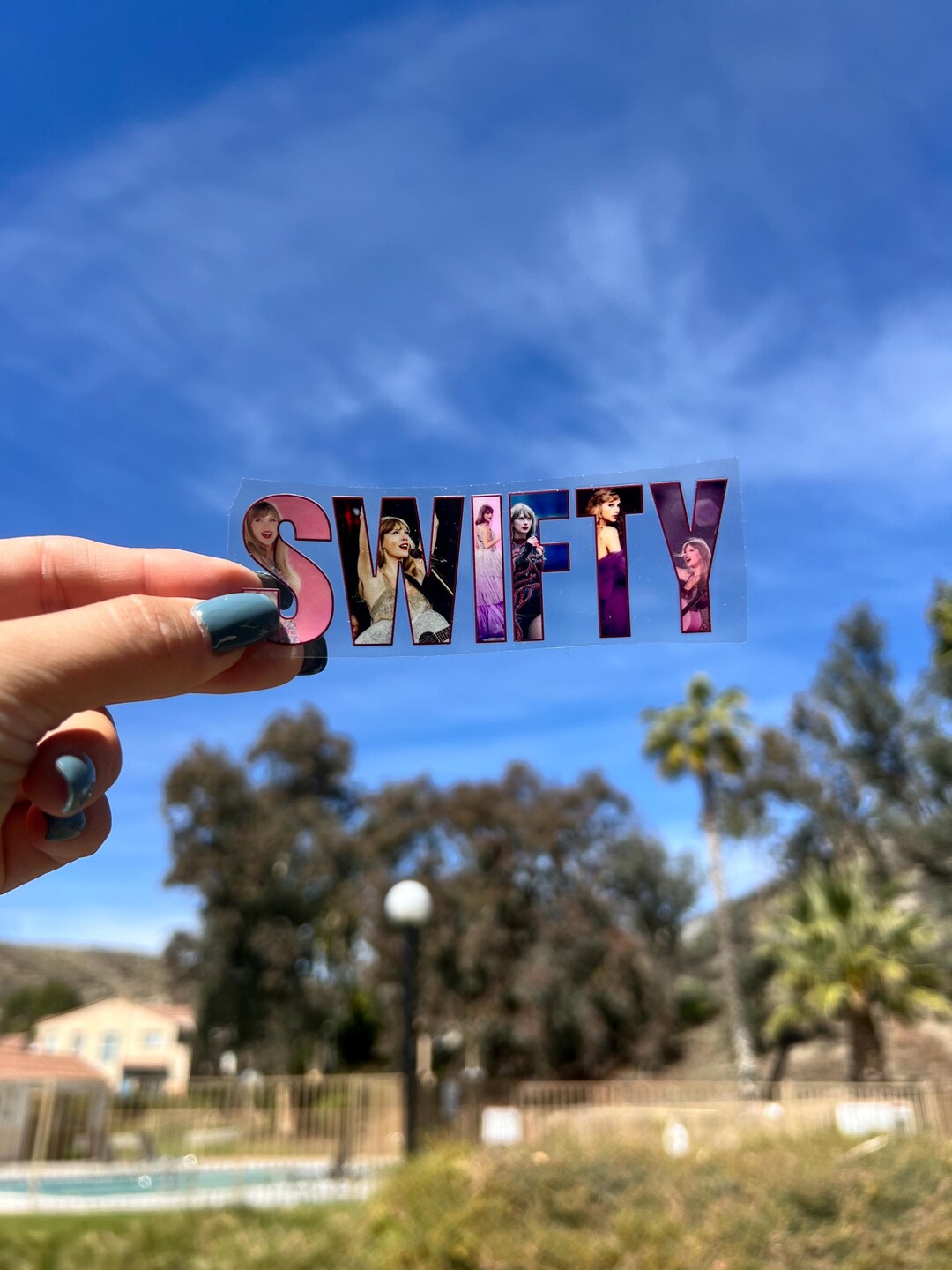 Swifty Vinyl Sticker – Eras Tour Aesthetic, Swiftie Fan Merch, Concert ...