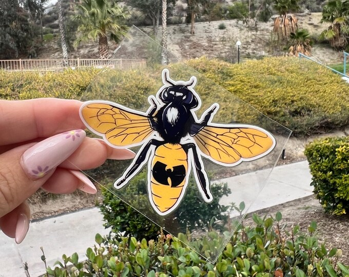 Wu-tang Clan Inspired Killer Bee Sticker – Hip-hop Vinyl Decal for ...