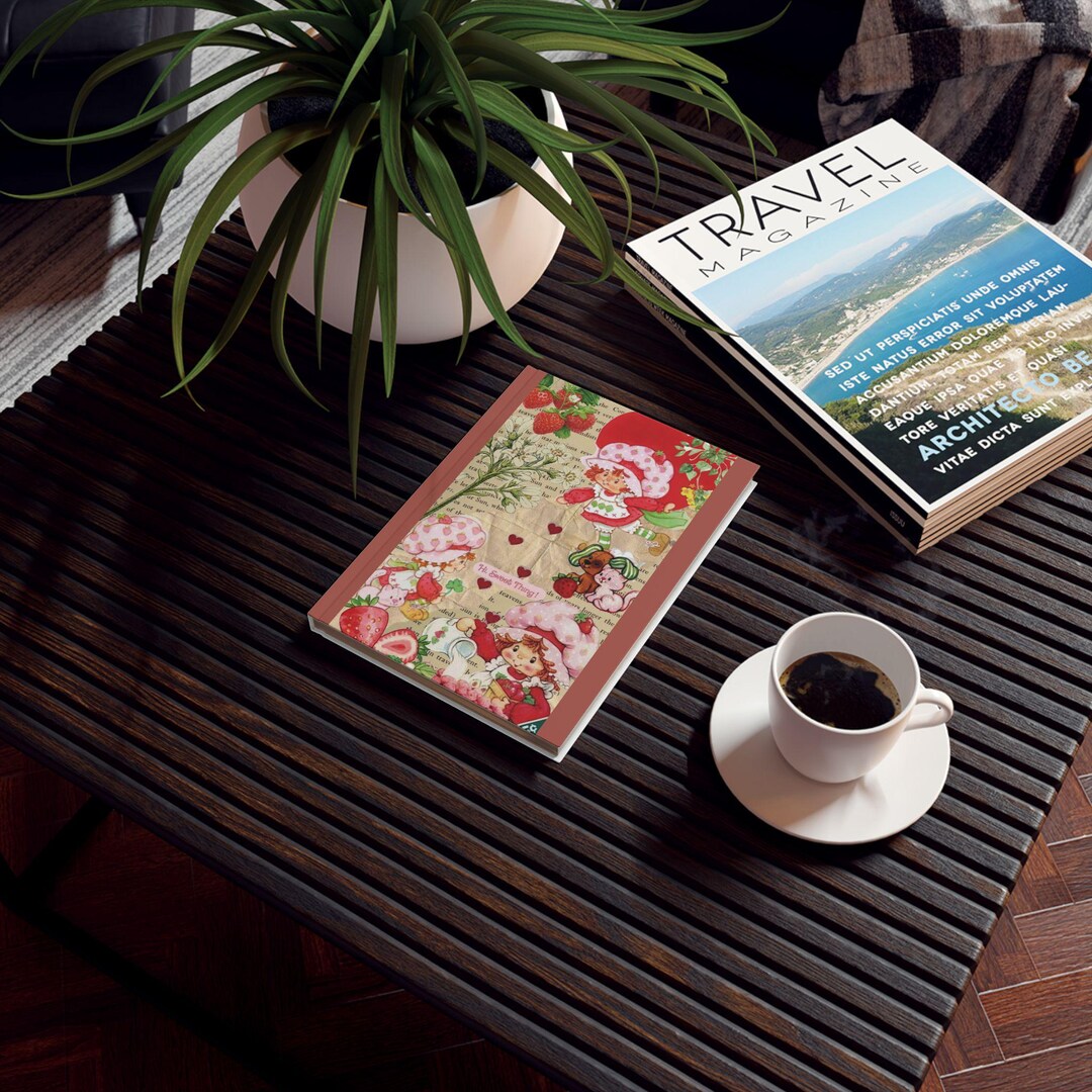 Strawberry Shortcake Journal, Cute Blank Notebook for Writing and ...