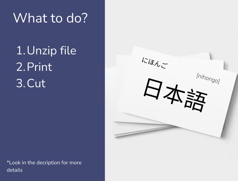 Japanese Essential Flashcards for Beginner Japanese Language Learning ...