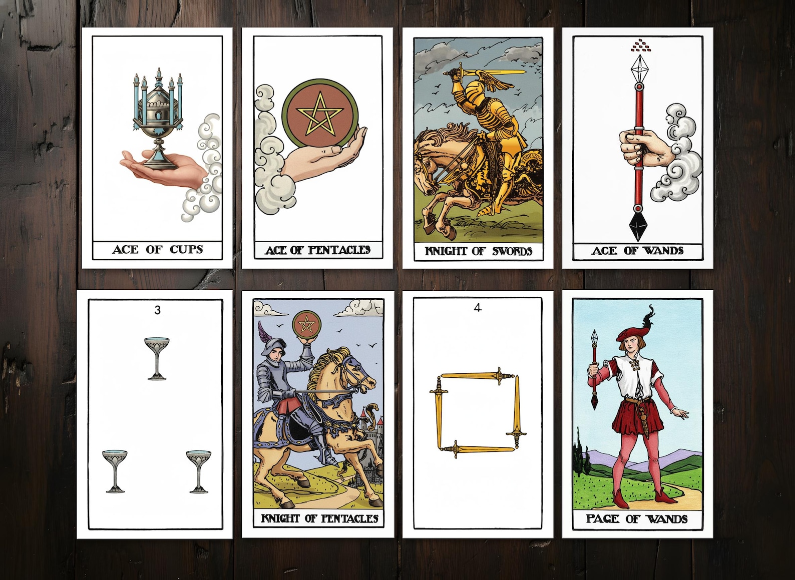 BOTA Minor Arcana Tarot Deck Color Version | Builders of the Adytum ...