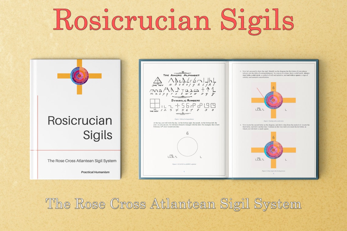Rosicrucian Sigils the Rose Cross Atlantean Sigil System Ebook PDF ...
