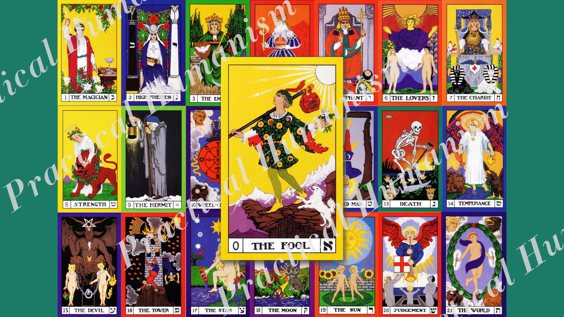 BOTA Tarot Deck | Builders of the Adytum Color Deck – Instant Download ...