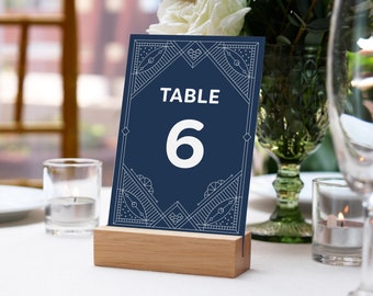 A5 Table Numbers - Etsy