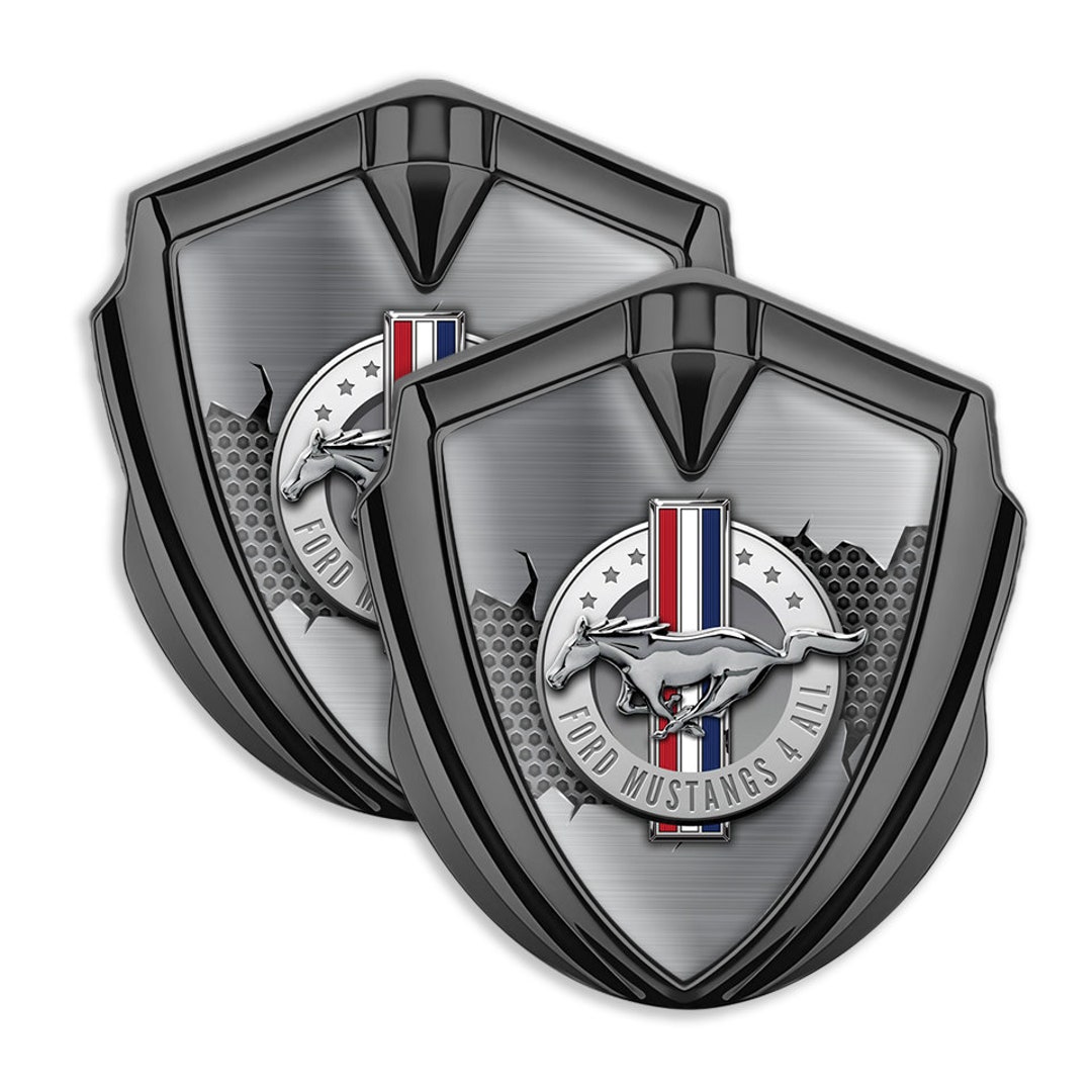 Metal Shield Badge Self-adhesive Sticker for Mustang Car - Etsy