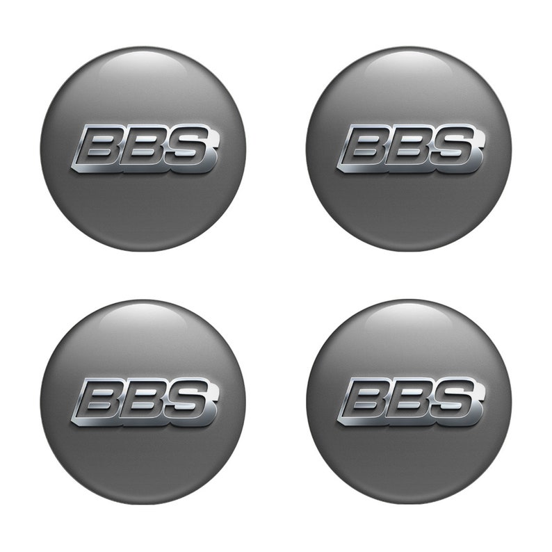 BBS Logo Emblem 4 X All Sizes Rim Hub Center Cap Silicone - Etsy