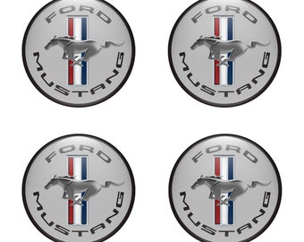 Mustang Center Cap Sticker - Etsy