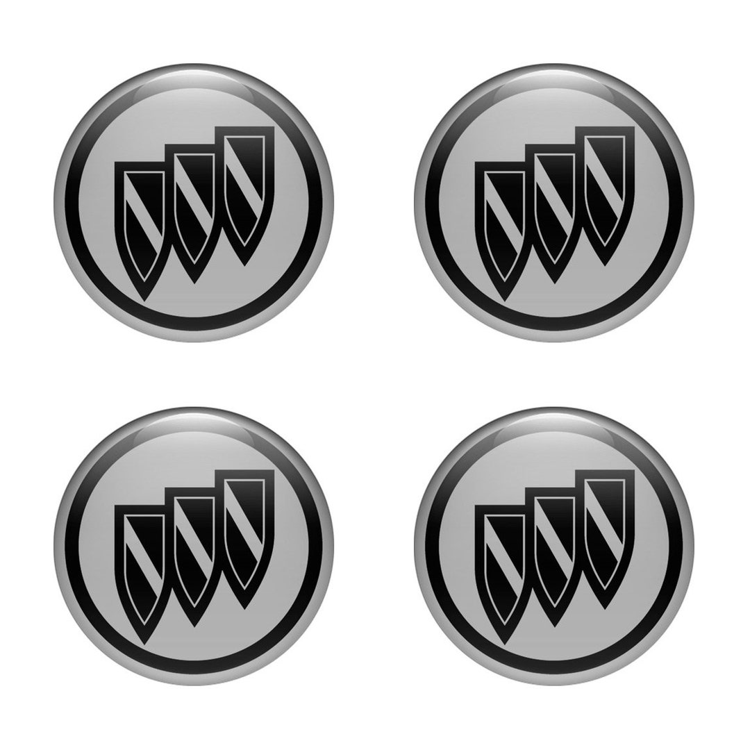 3D Buick Logo 4xall Size Wheel Center Cap Sticker Decal Self - Etsy