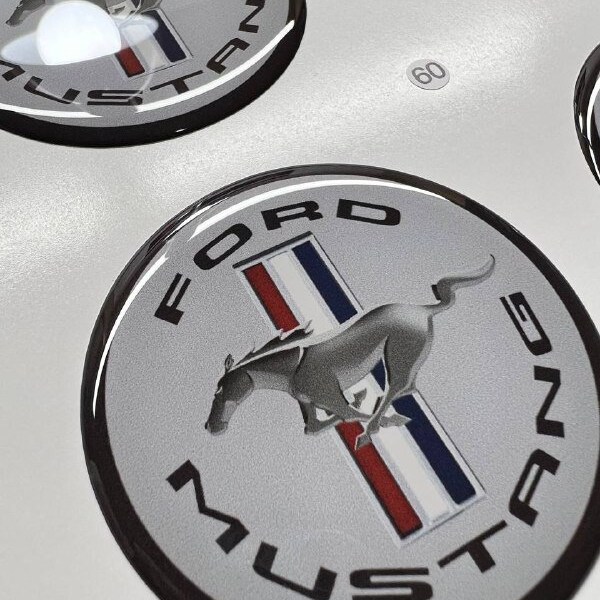 Mustang Center Cap Sticker - Etsy